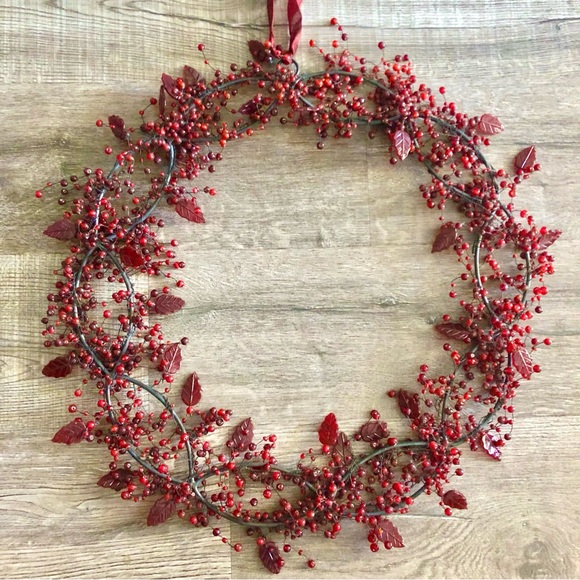 Pottery Barn | Holiday | Rare 8 Last One Pottery Barn Lg Red ...